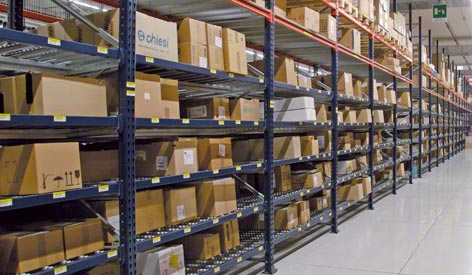 Rayonnage Dynamique | Stockage Dynamique FIFO - Mecalux.tn